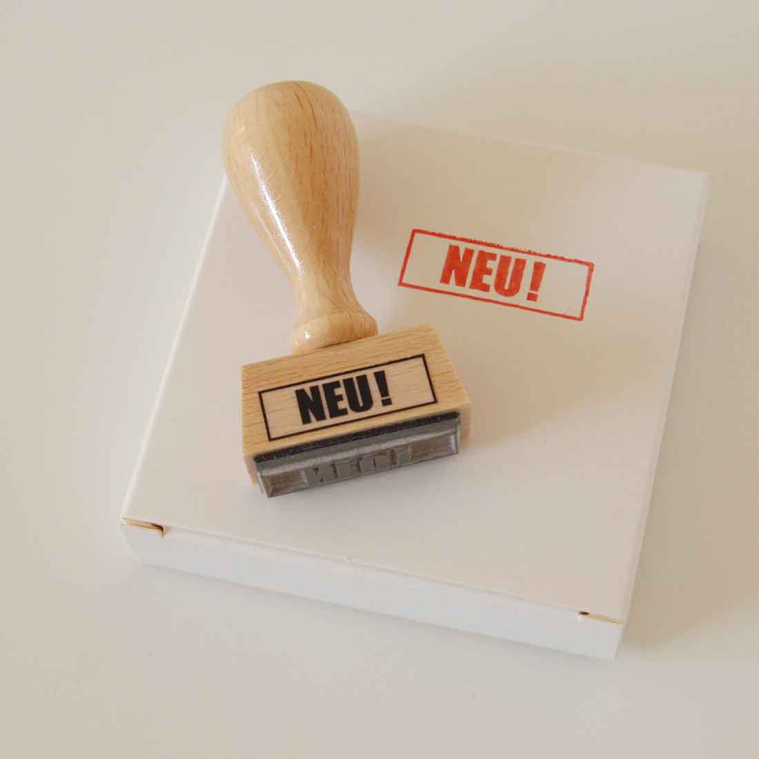 Stempel NEU! | Sachenshop.de
