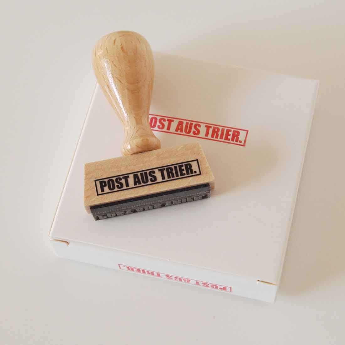 Stempel POST AUS TRIER. | Sachenshop.de